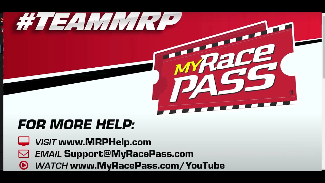 ALL NEW MyRacePass Drag Racing Management - YouTube