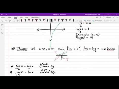 Lecture 27 Exponential and Logarithmic Function part 2 - YouTube