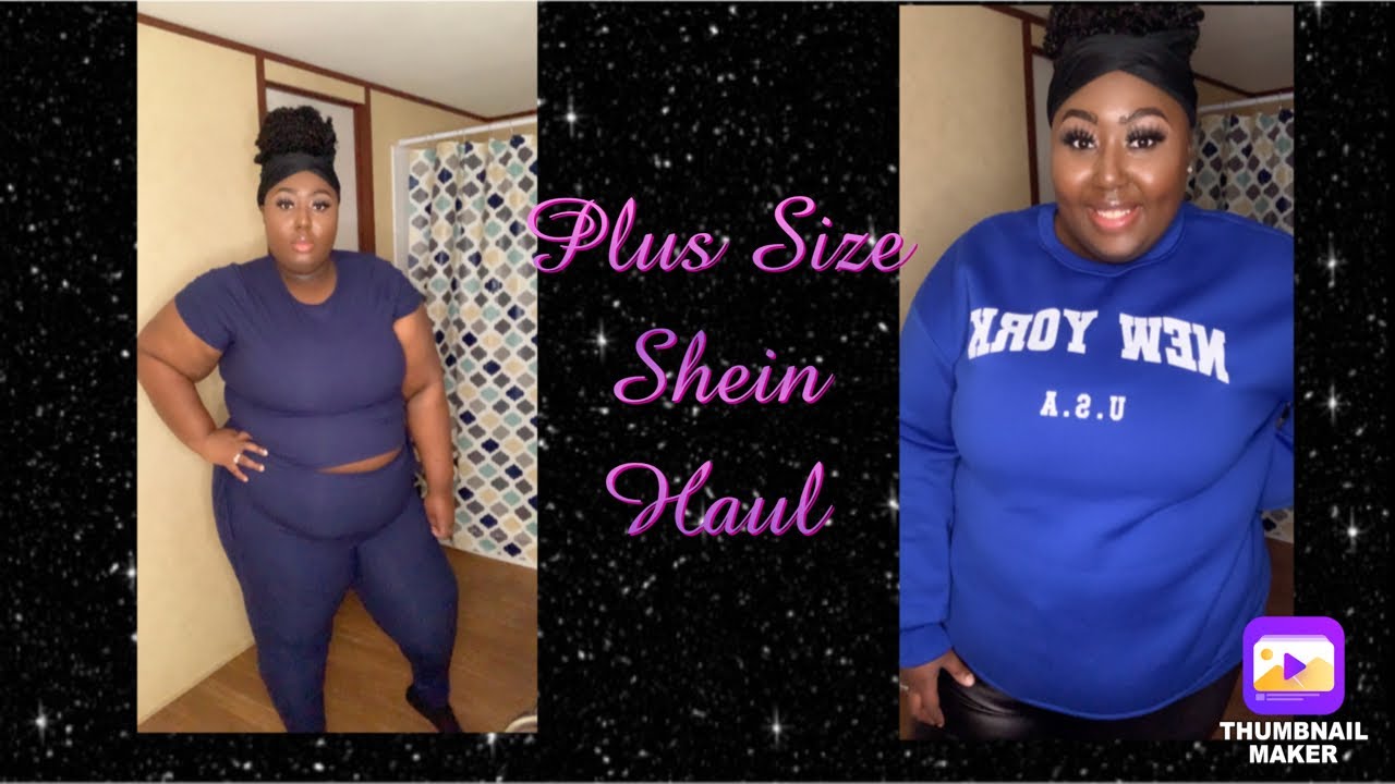 SHEIN Plus Size TryOn Haul REVIEW | Mini Haul | Curve Plus Haul Sets ...