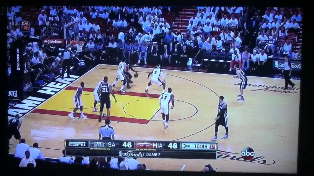 Nice backing down - NBA Game 7 - YouTube