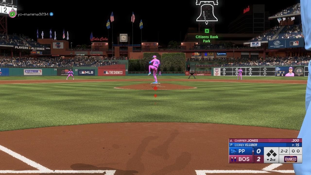 DIamond dynasty Chipper jones home run - YouTube