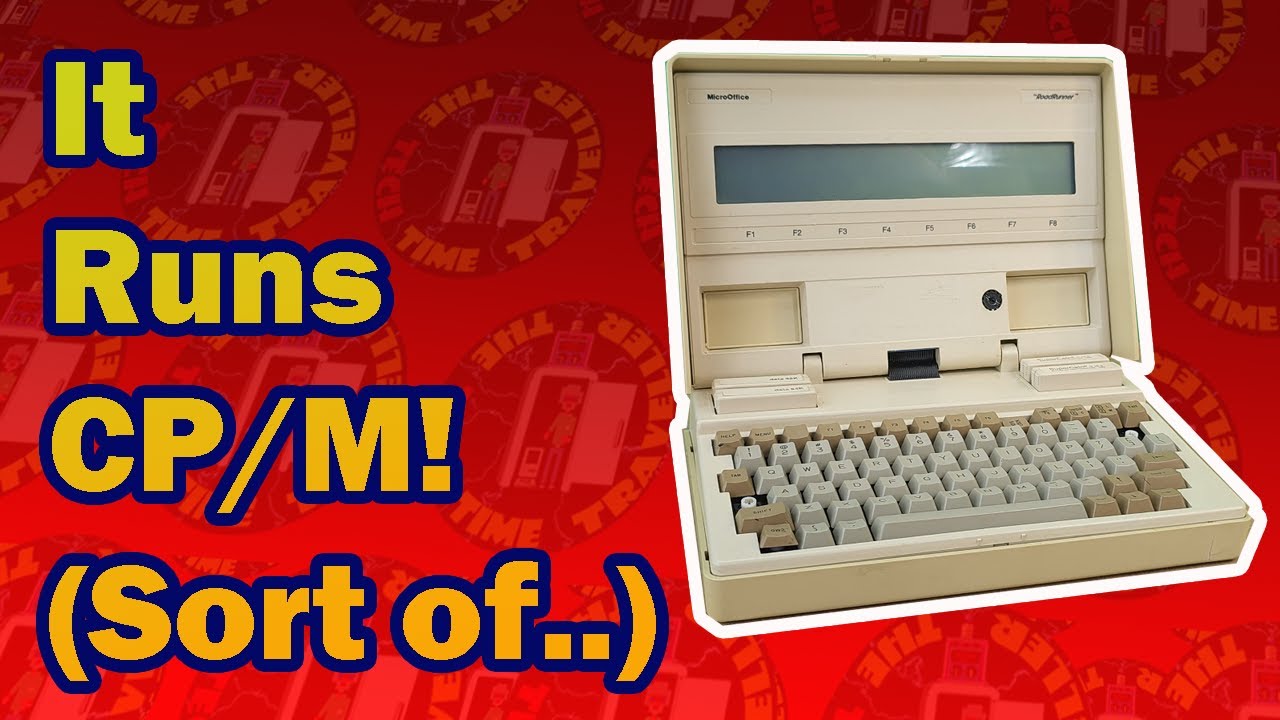 A Rare CP/M Laptop | The MicroOffice RoadRunner - YouTube