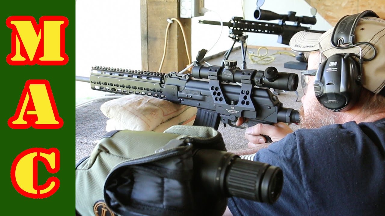 Shooting long range with a 7.62x39 AK - YouTube