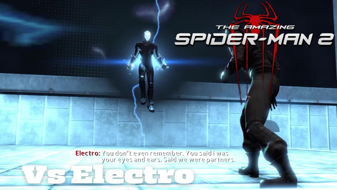 The Amazing Spider-Man 2 Game - Fighting Electro Boss Fight - YouTube