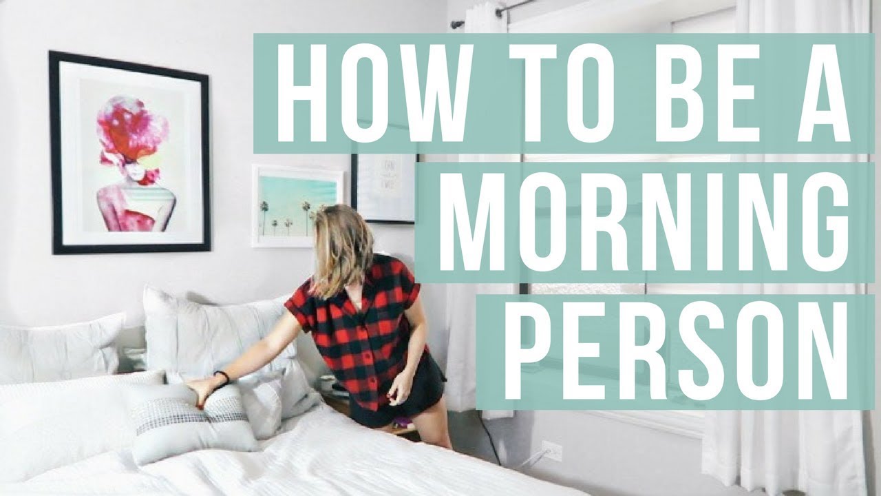 HOW TO BE A MORNING PERSON | Join The Early Riser Challenge - YouTube