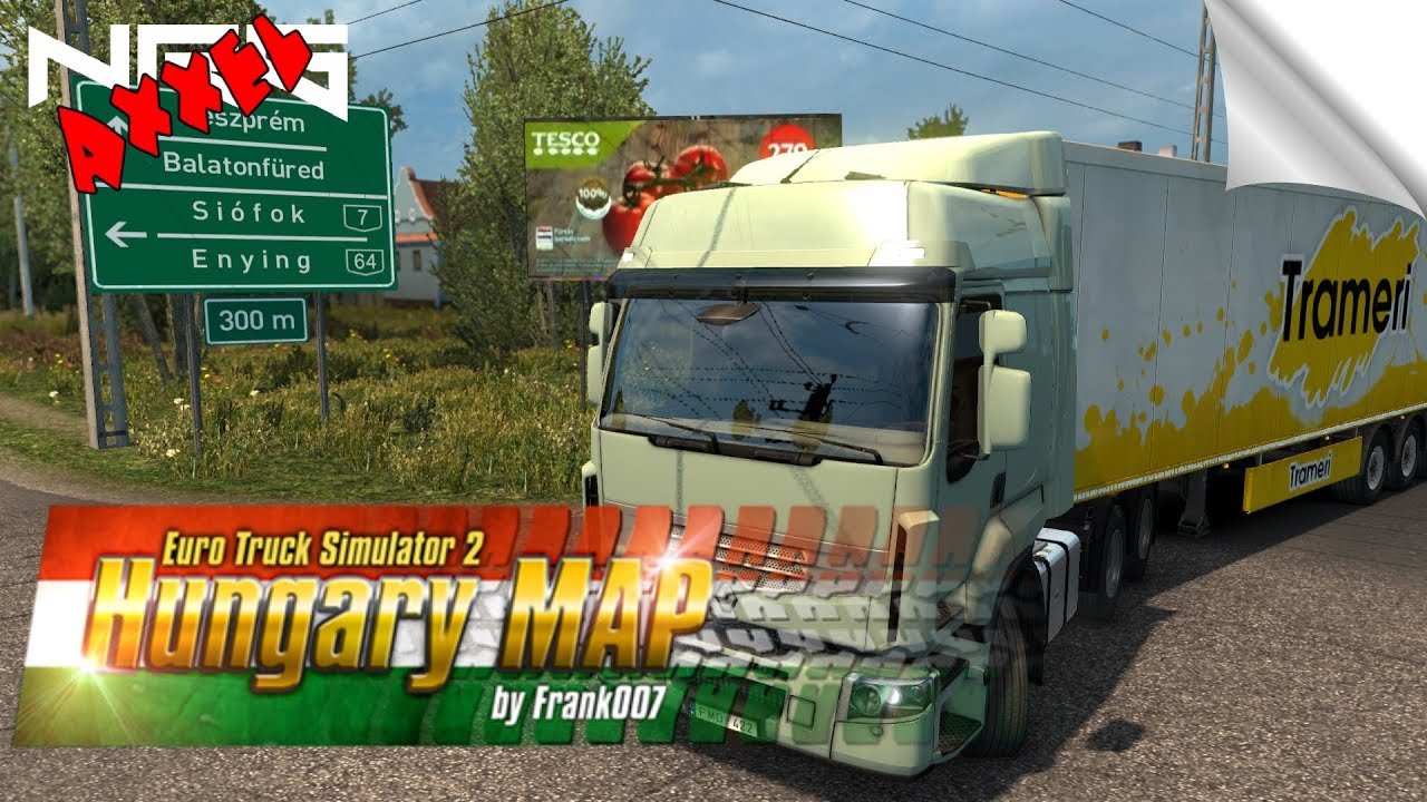 Euro Truck Simulator 2 Magyar Részletes Térkép 1 36 Kő Egy Saját