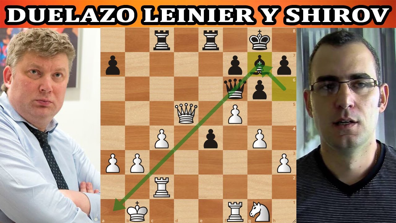 Alexei Shirov vs Leinier Domínguez Pérez ronda 2 grupo D FIDE Grand ...