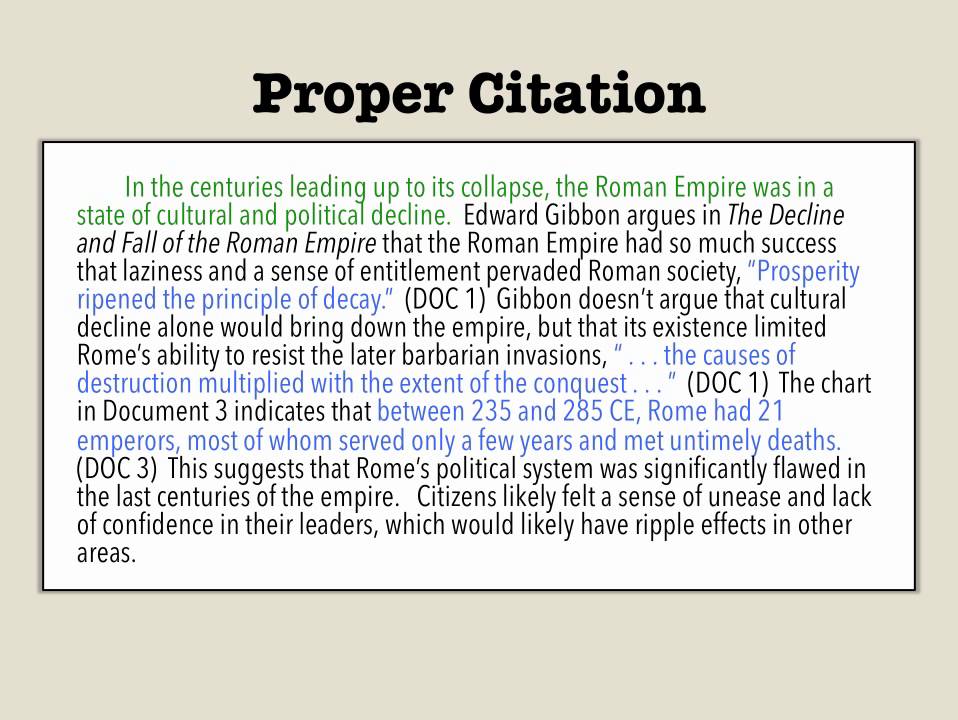 Standard DBQs - Step 7: Write Your Essay - YouTube