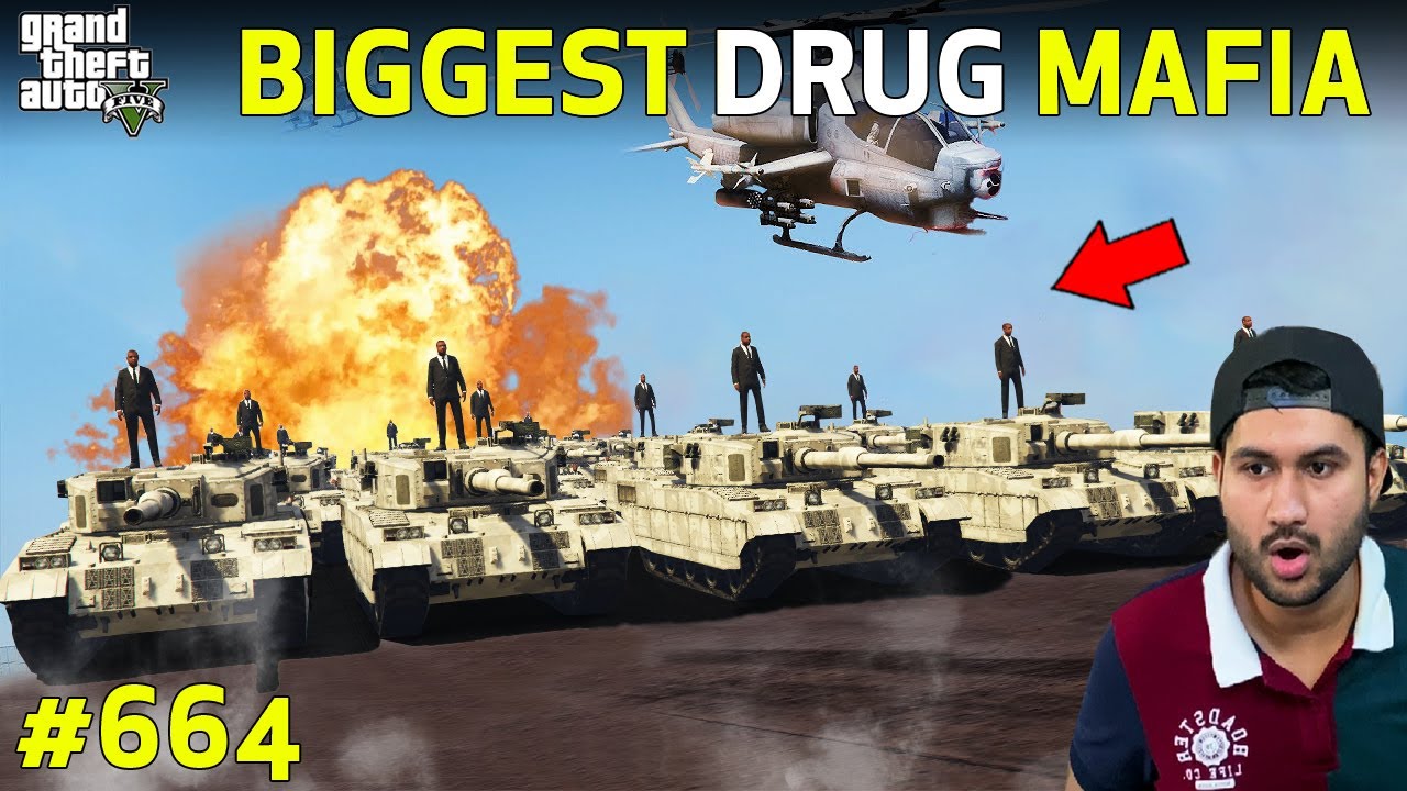 GTA 5 : BIGGEST DRUG MAFIA OF GTA IN THE WORLD | GTA 5 GAMEPLAY #664 ...