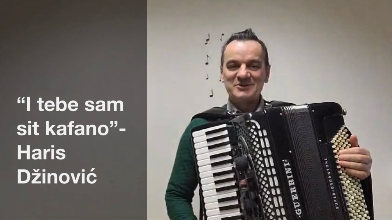 I tebe sam sit kafano -Haris Džinović tutorial - usporeno - YouTube