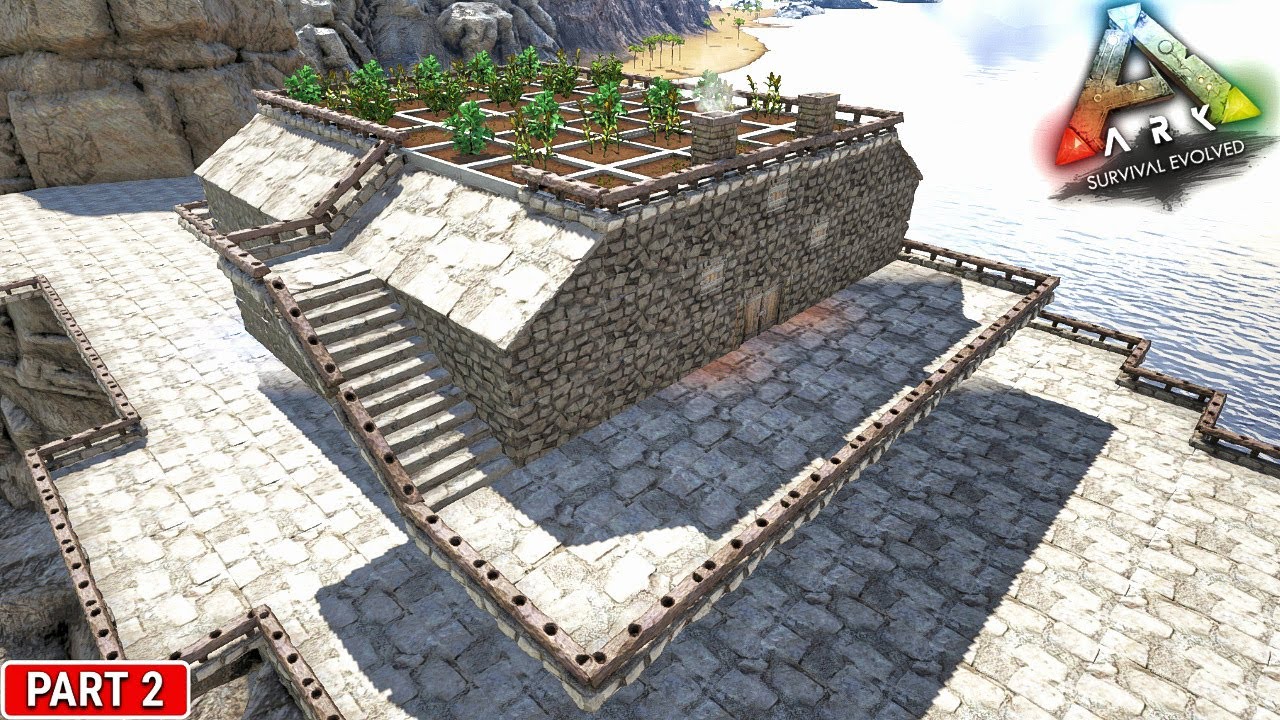 My New House On Top Of The Mountain 🔥🔥🔥 : ARK New Mega Modded : ARK ...