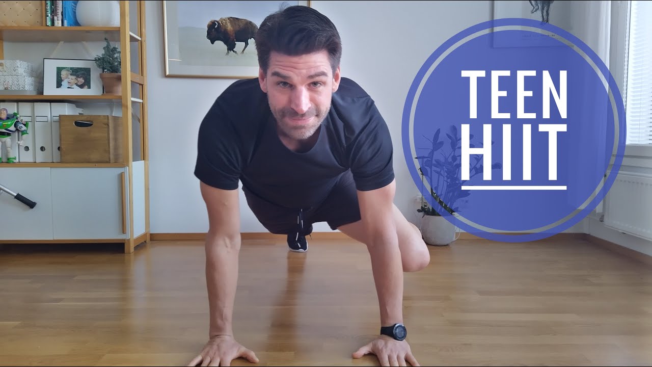Teen Cardio HIIT Workout - YouTube