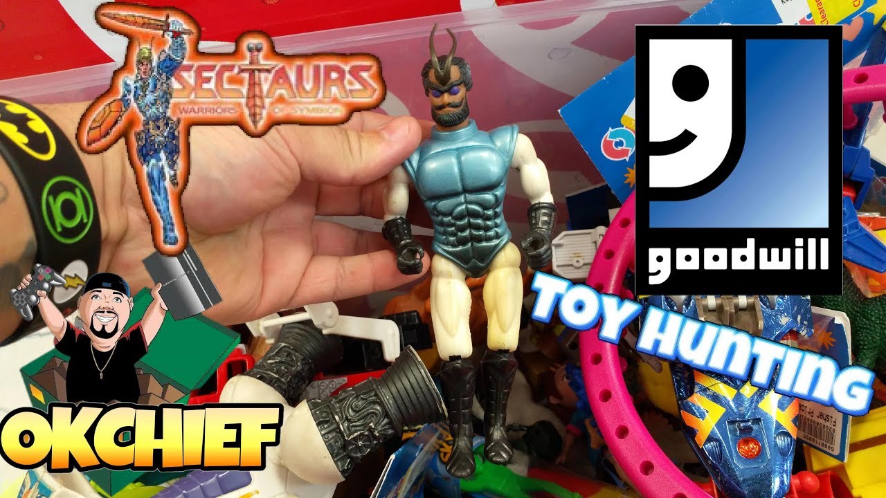 Okchief Toy Hunting EP. 82 Sectaurs At Goodwill + 3 80's Board Games ...