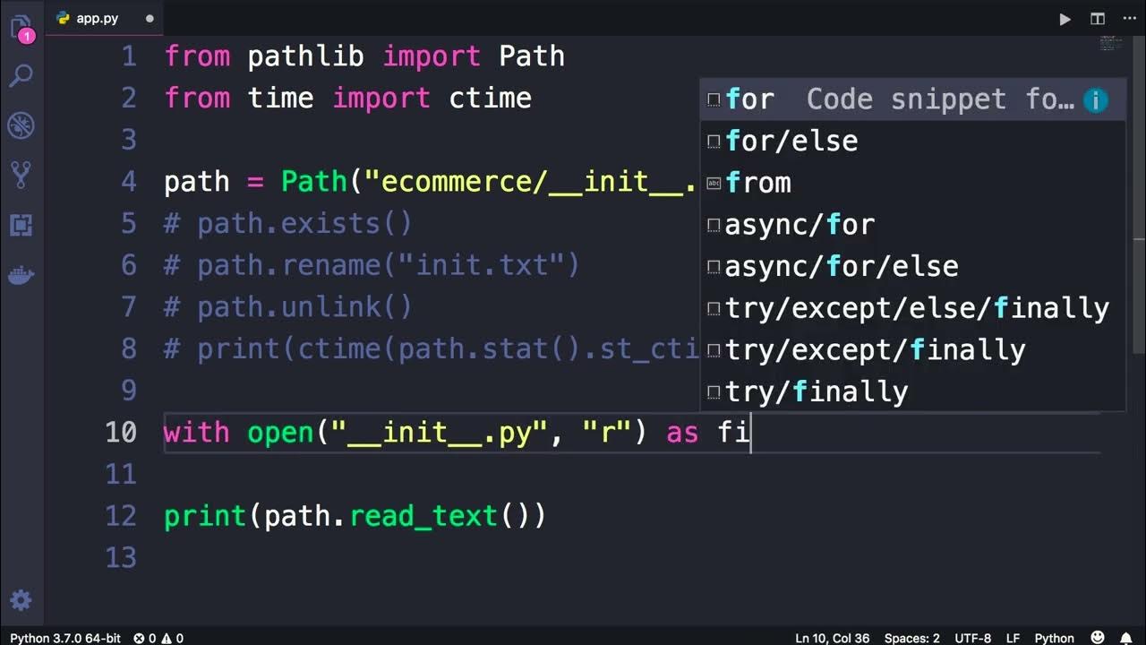 Python #102 - Working with Files [By Mosh Hamedani] - YouTube