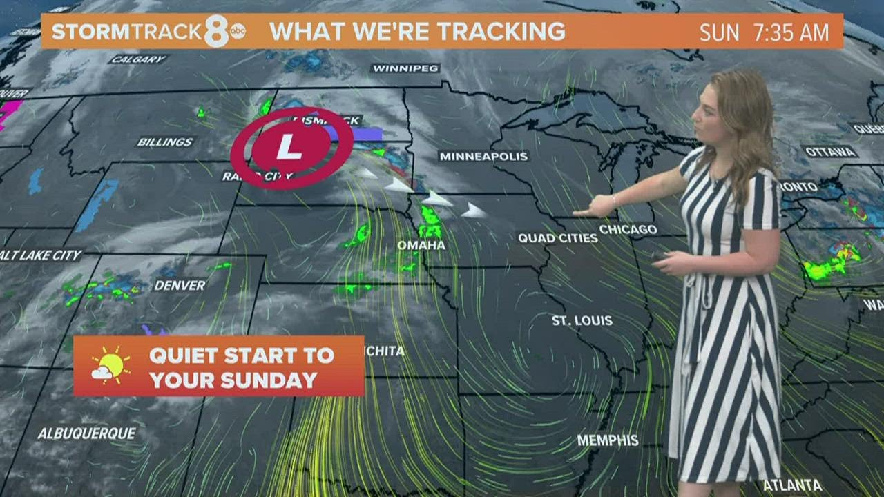 Morgan's Sunday Forecast - April 3 - YouTube