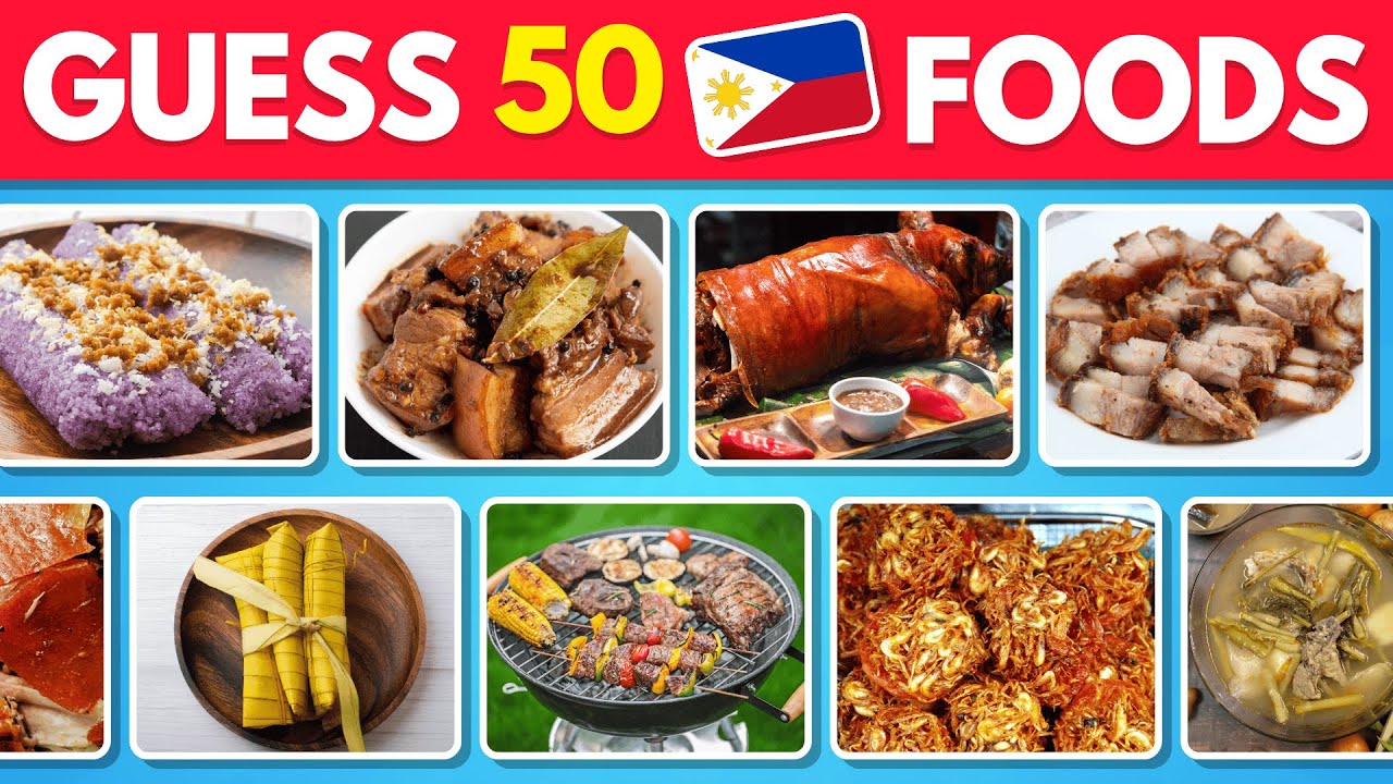 🇵🇭 Can You Guess These Famous Filipino Foods? 🍽️🤔 | Food Quiz Challenge ...