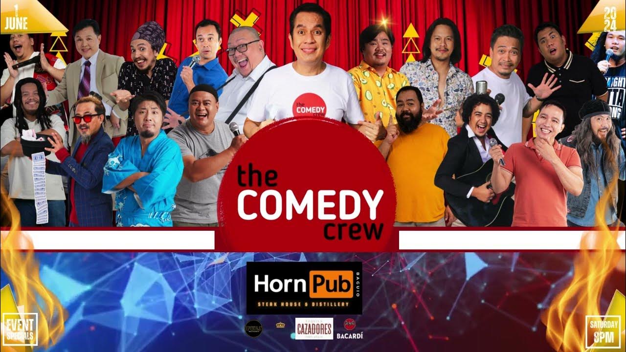 The Comedy Crew at HornPub Baguio Steakhouse & Distillery for LAUGHTRIP BAGUIO this Saturday 🌄 ...