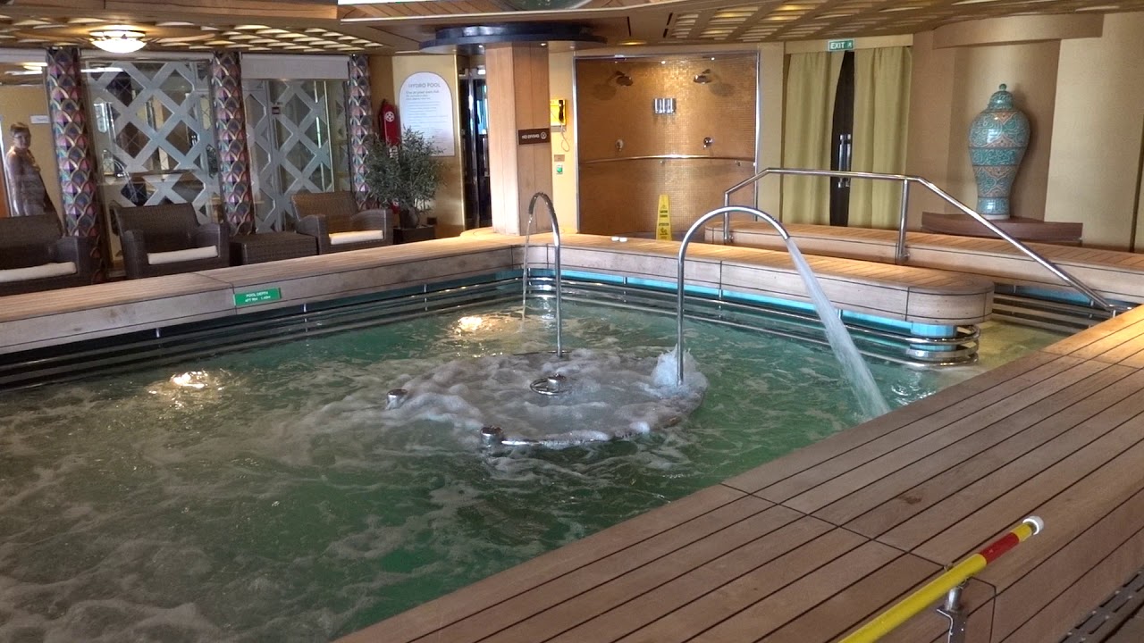 The Hydropool on the ship Zuiderdam - YouTube