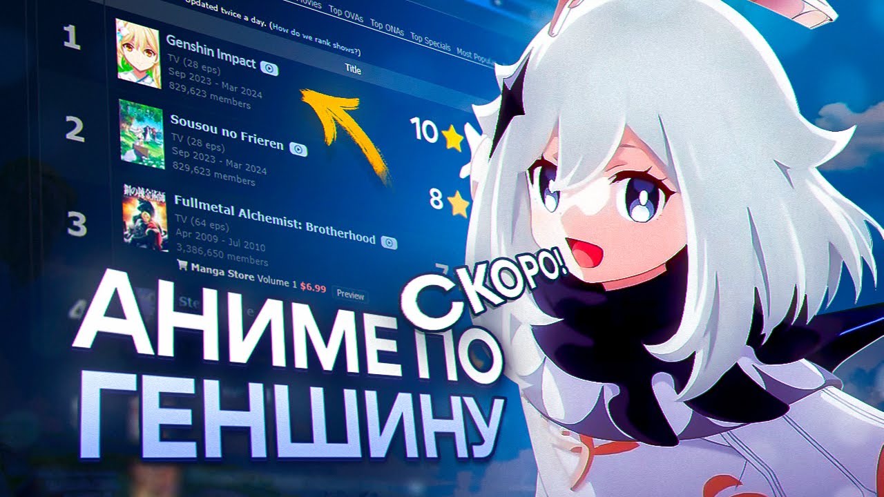🔥ЭТО ЛУЧШИЙ ПОДАРОК НА ГОДОВЩИНУ! ДАТА ВЫХОДА АНИМЕ ПО ГЕНШИНУ ...