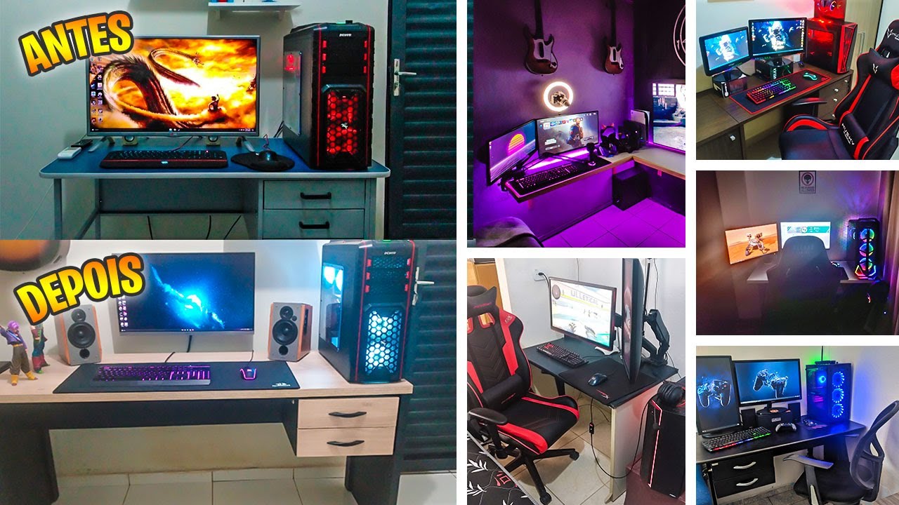EVOLUÇÃO DE 3 ANOS DO SETUP, MELHOROU MUITO! - Setup dos inscritos ...