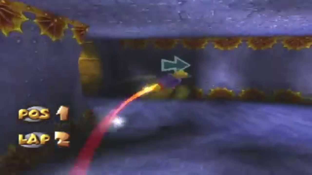 40 Winks [PS1] - (Walkthrough) - Part 9: Race Against Shark (Ruff ...