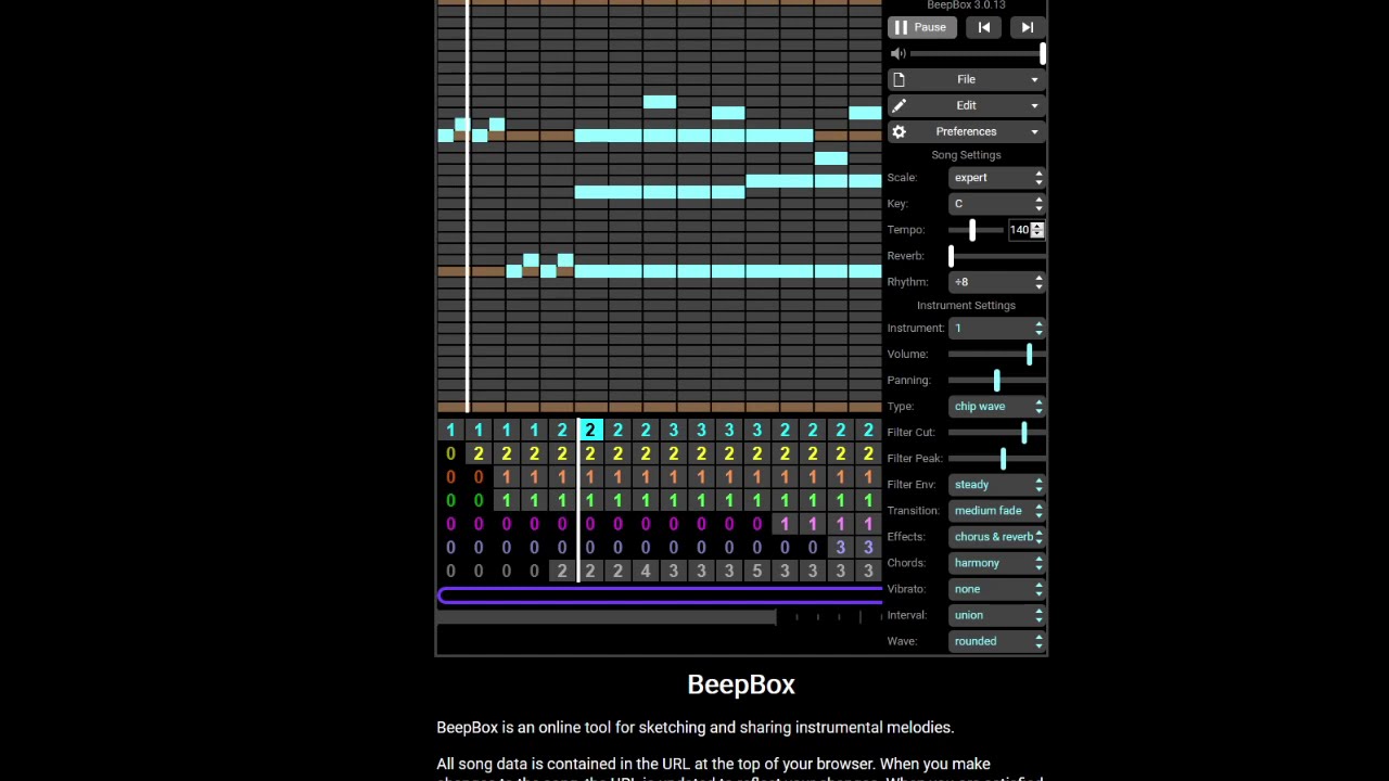 New Beepbox Song (13/8) - YouTube