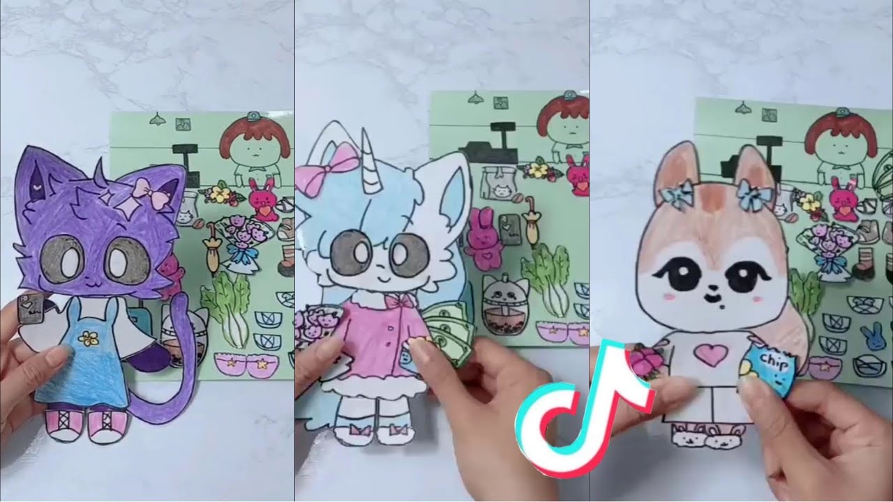 Paper Animals💎 DIY TikTok Compilation #66 - YouTube