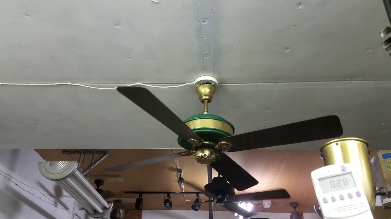 Unknown "Green Fan" Ceiling Fan - YouTube