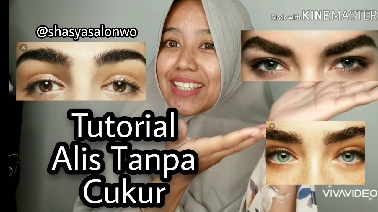 Pink Wedding Makeup || Tutorial Alis Tanpa Cukur - YouTube