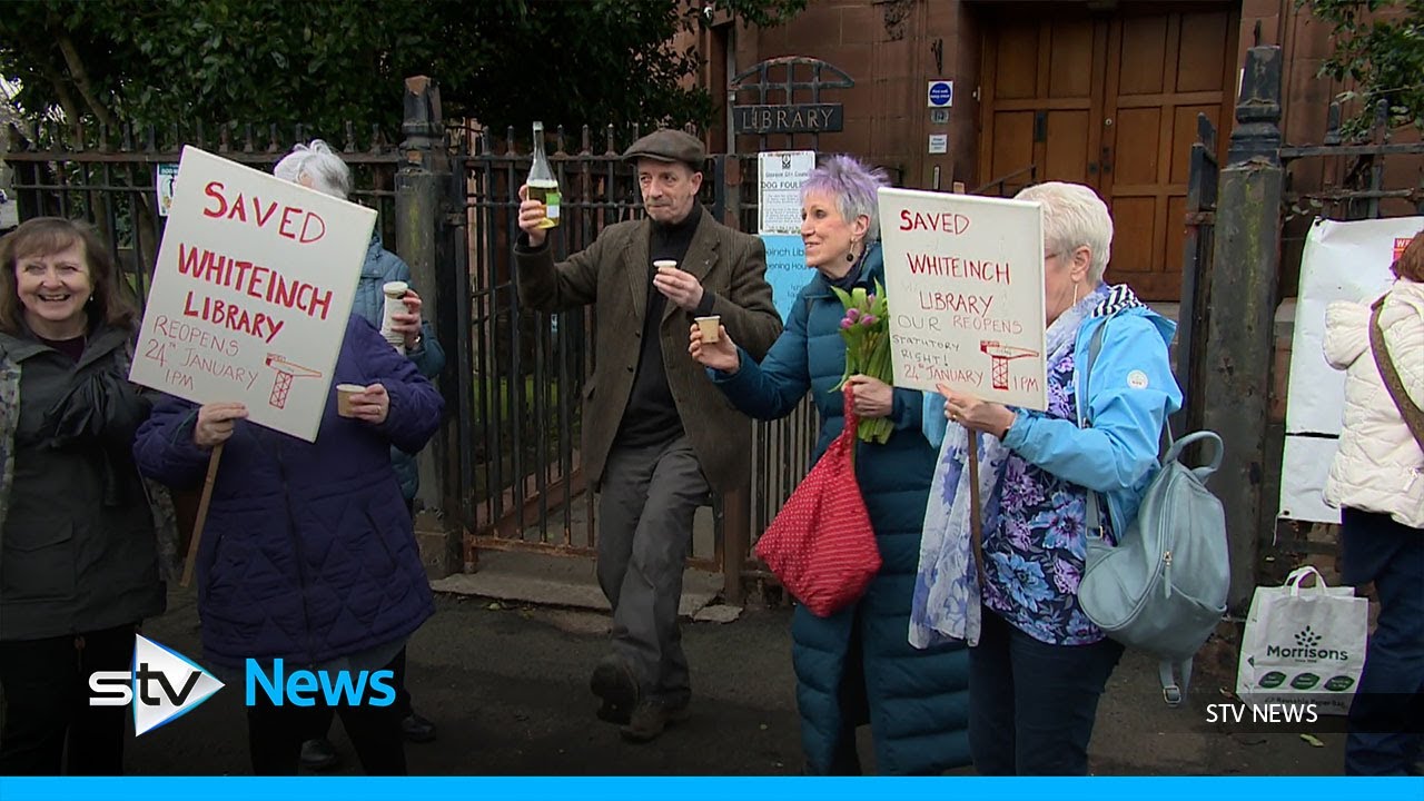 Campaigners have welcomed the announcement that Whiteinch Library can ...