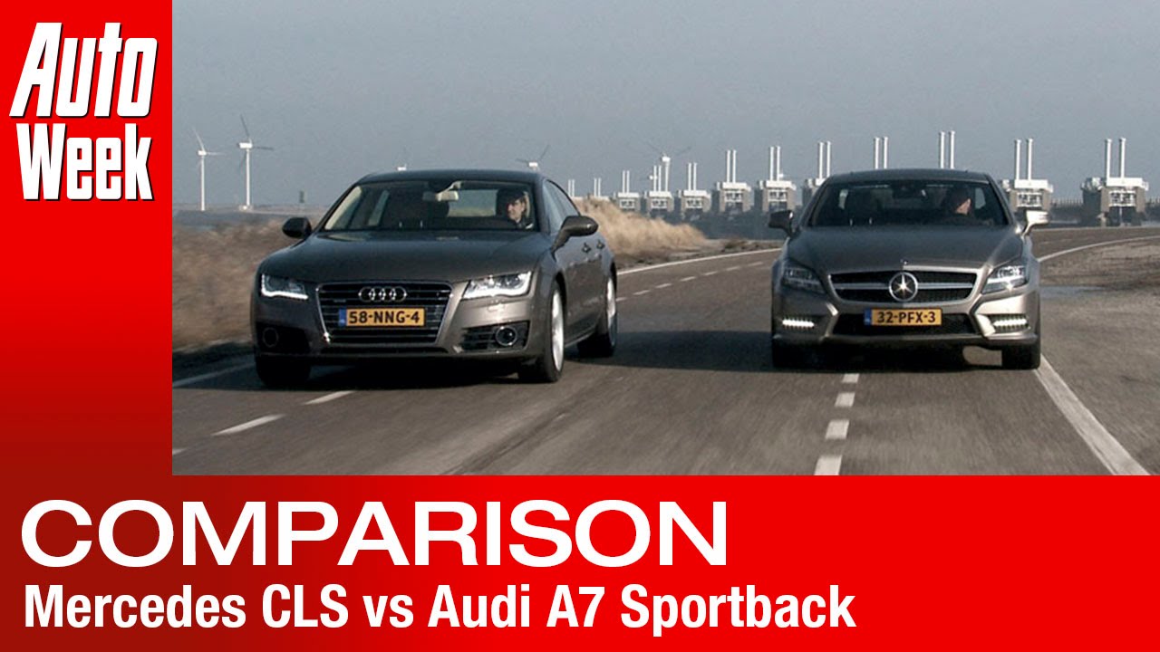 Mercedes CLS vs Audi A7 Sportback - English subtitled - YouTube