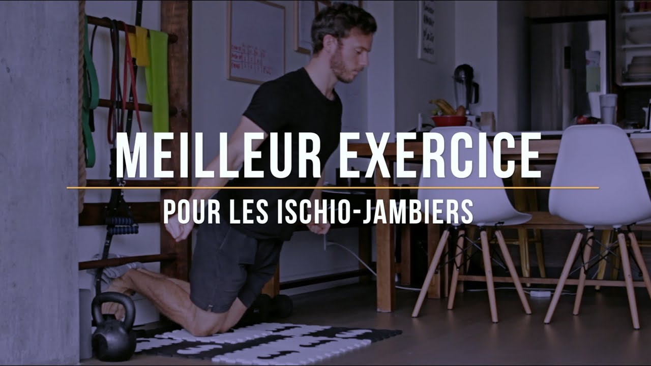 Meilleur exercice pour les ischio-jambiers - YouTube