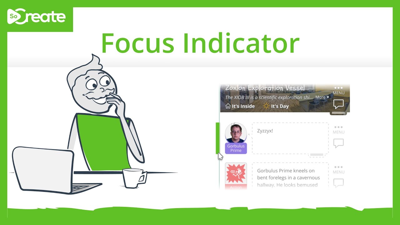 Focus Indicator - Desktop - YouTube