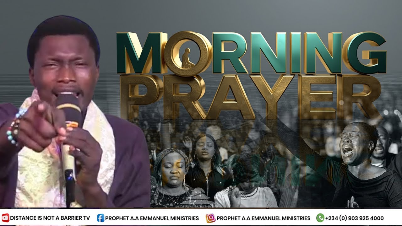 MORNING PRAYER WITH PROPHET AA EMMANUEL [16-10-2025] #tbjoshua # ...