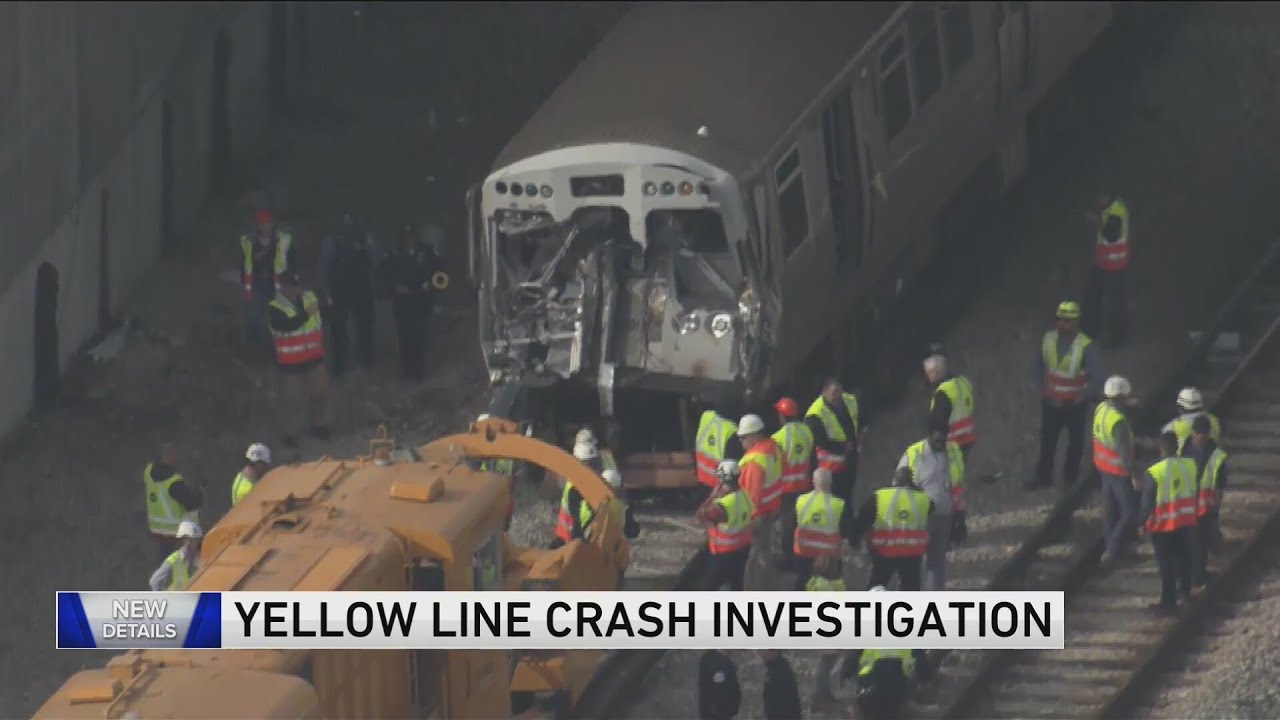 Yellow Line crash investigation - YouTube