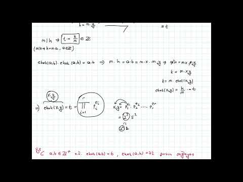 EKOK(a,b)=k, EBOB(a,b)=m ise Kaç (a,b) Çifti Vardır ? | 2ⁿ Kuralının İspatı