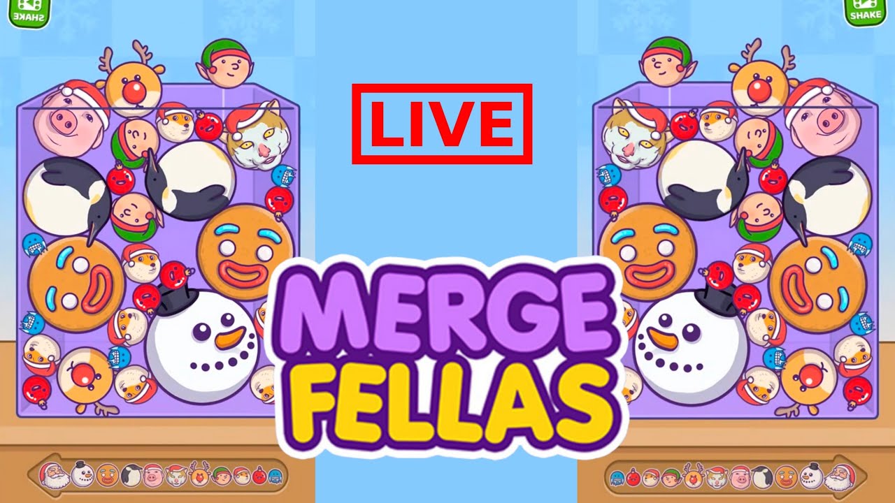 🔴Merge Fellas Live Gameplay | Emogi Style Live p01 #mergefellas #short ...