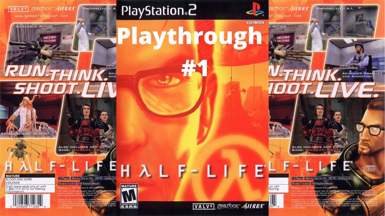 Half Life Ps2: Playthrough Parte 1 - YouTube