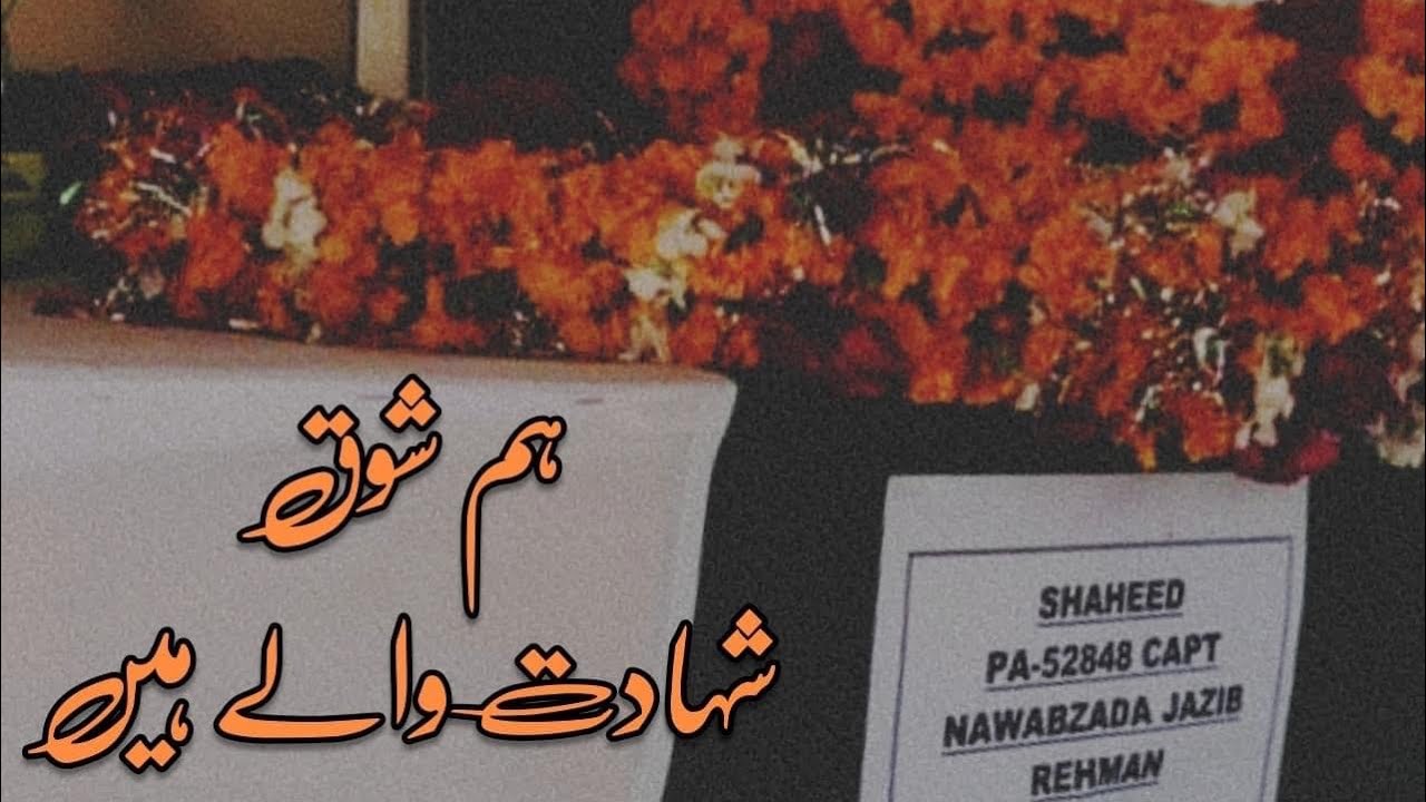 Last Interview of Capt Jazib Rehman Shaheed 💔🇵🇰😢 - YouTube