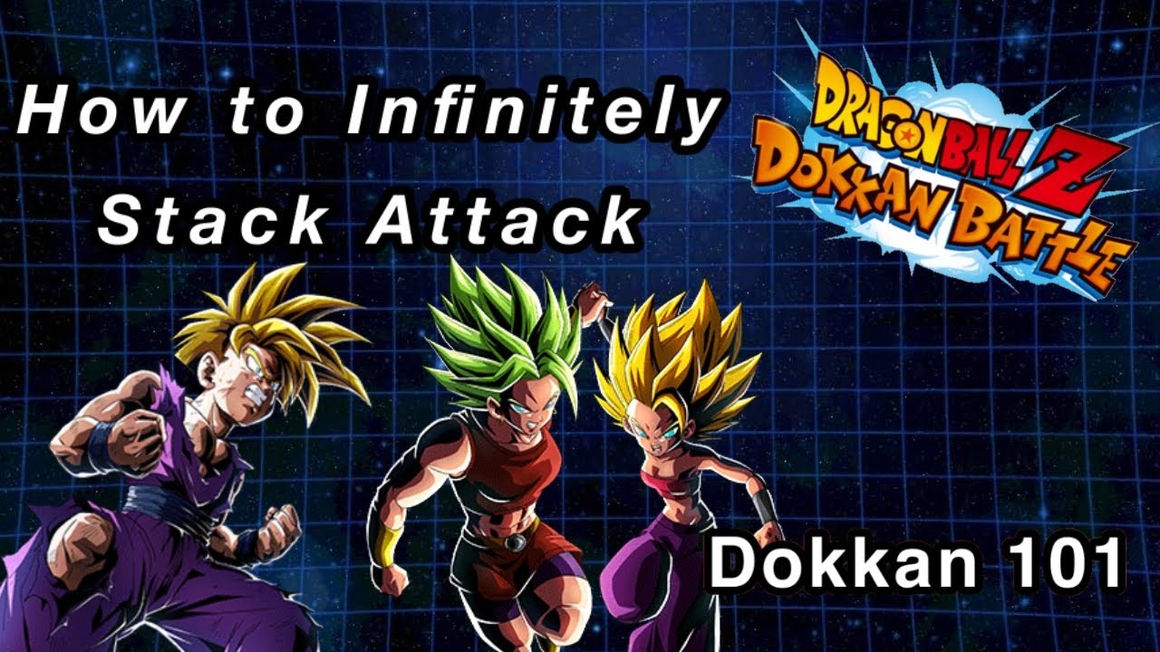 How to Stack Attack Infinitely with Super Attacks on GLOBAL & JP Dragon ...