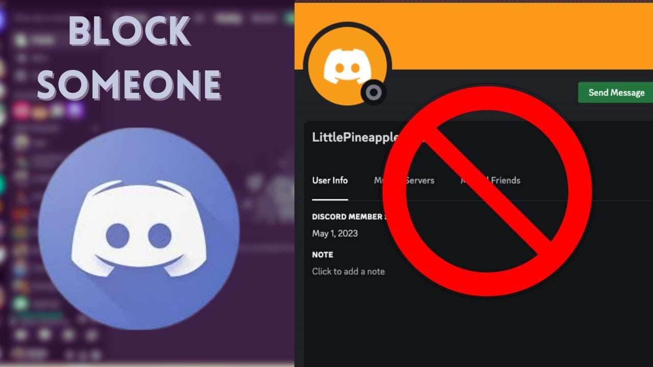 How to block someone on Discord. Easy tutorial - YouTube