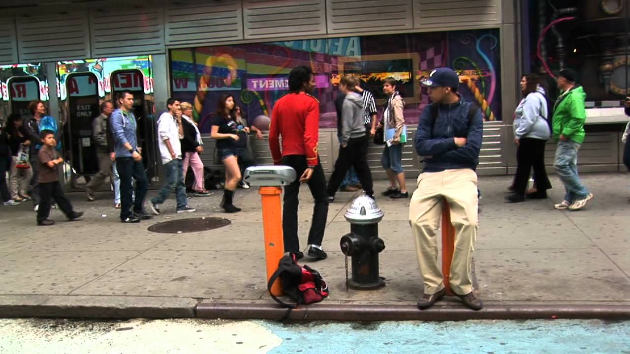 Times Square Michael Jackson - Jordan Neely - YouTube