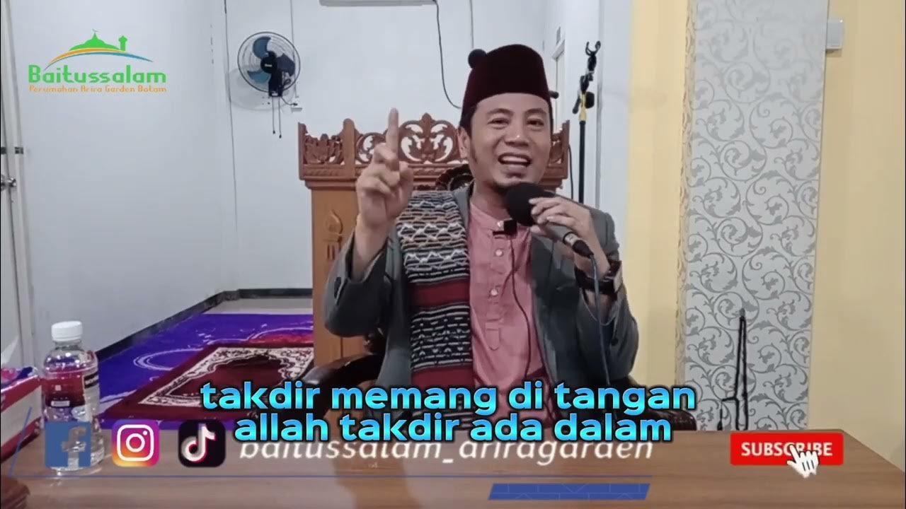 Doa, Ikhtiar dan Usaha | Ustadz Nuruddin Zaini, S.PD., M.Pd - YouTube