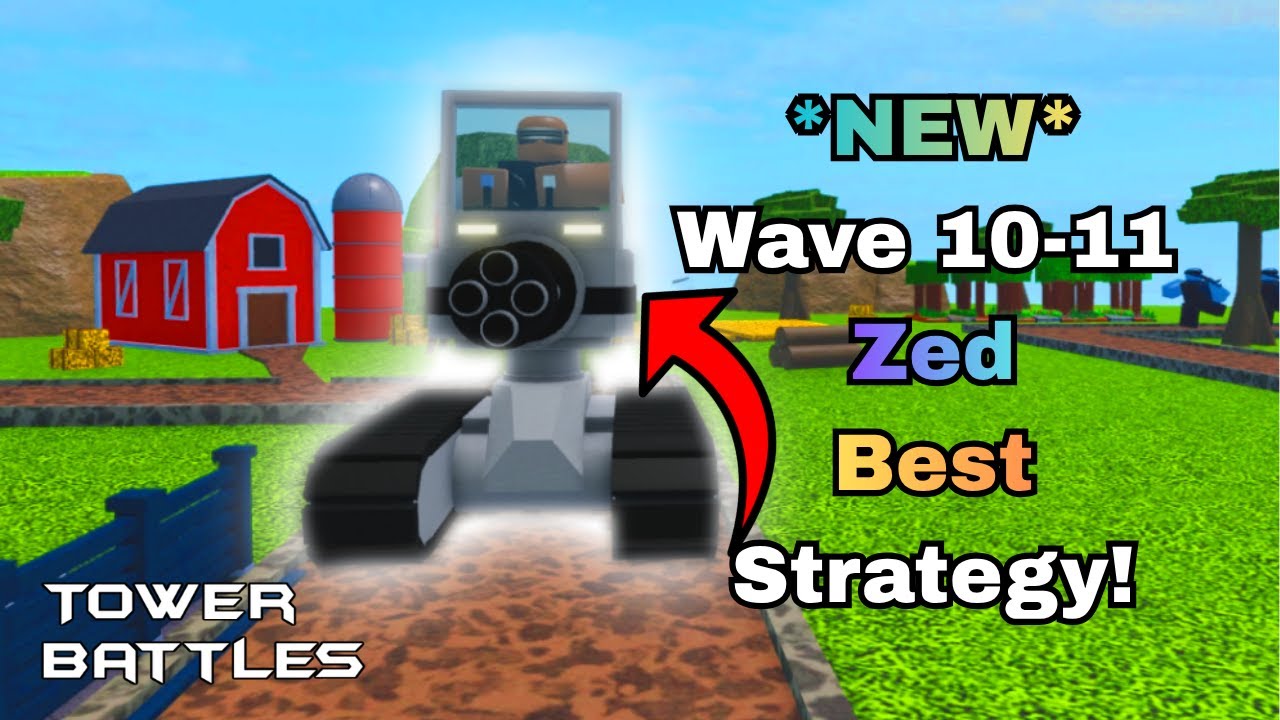 NEW *INSANE* Wave 10-11 Zed PVP/Survival META in Roblox Tower Battles ...