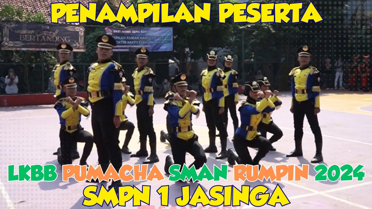 PENAMPILAN PASUKAN ... !!! PASKIBRA SMPN 1 JASINGA - LKBB PUMACHA SMAN ...