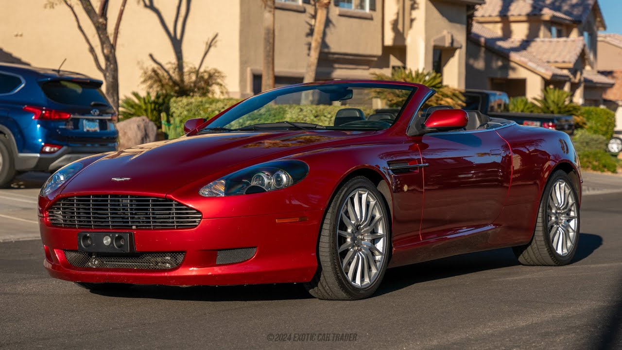 2005 Aston Martin DB9 Volante Walk-around Video - YouTube