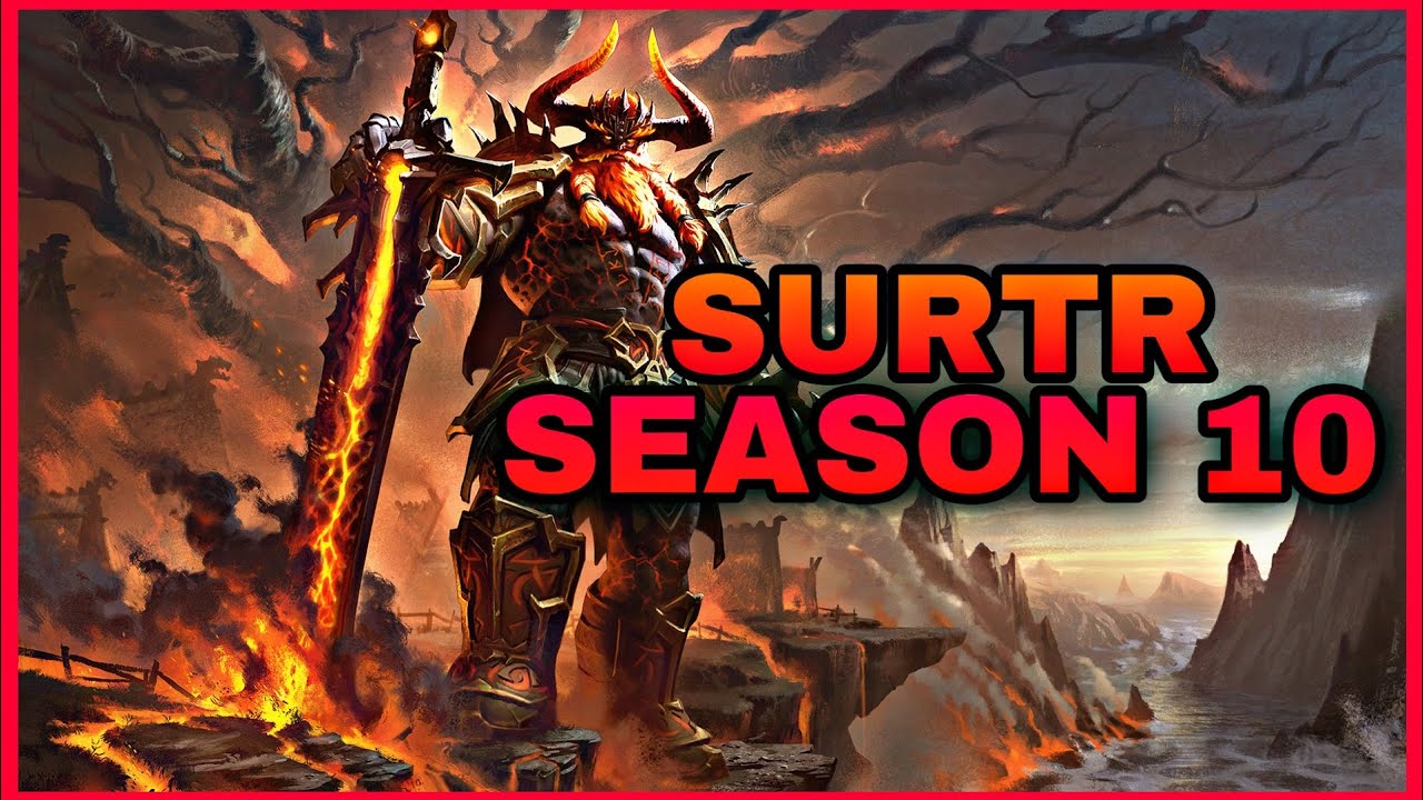 ¡SURTR ESTÁ EXTREMADAMENTE ROTO!😨- SMITE SEASON 10 PTS - YouTube