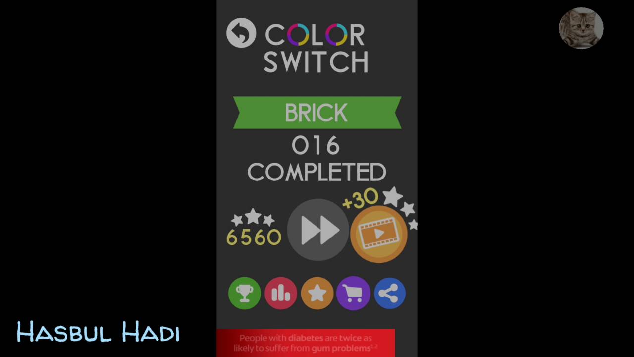NEW Color Switch [ BRICK MODE ] Level: 1 - 31 Game Play - YouTube