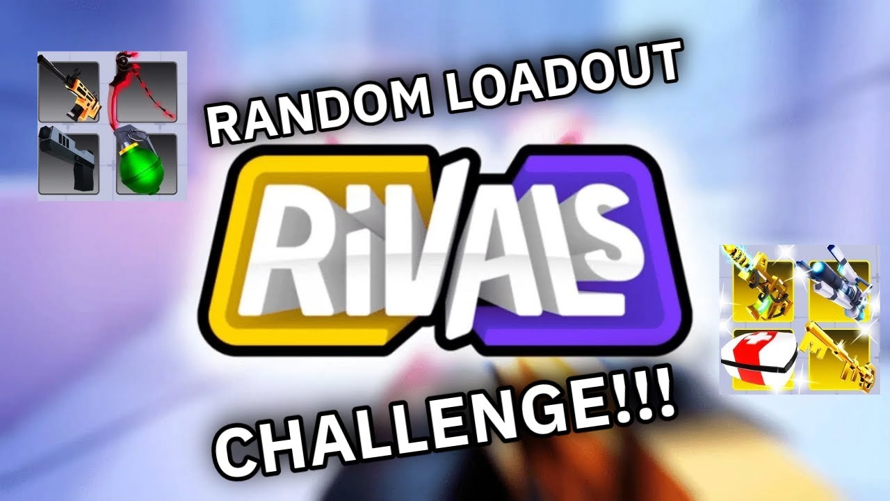 I Tried The RANDOM LOADOUT Challenge In Roblox Rivals! - YouTube