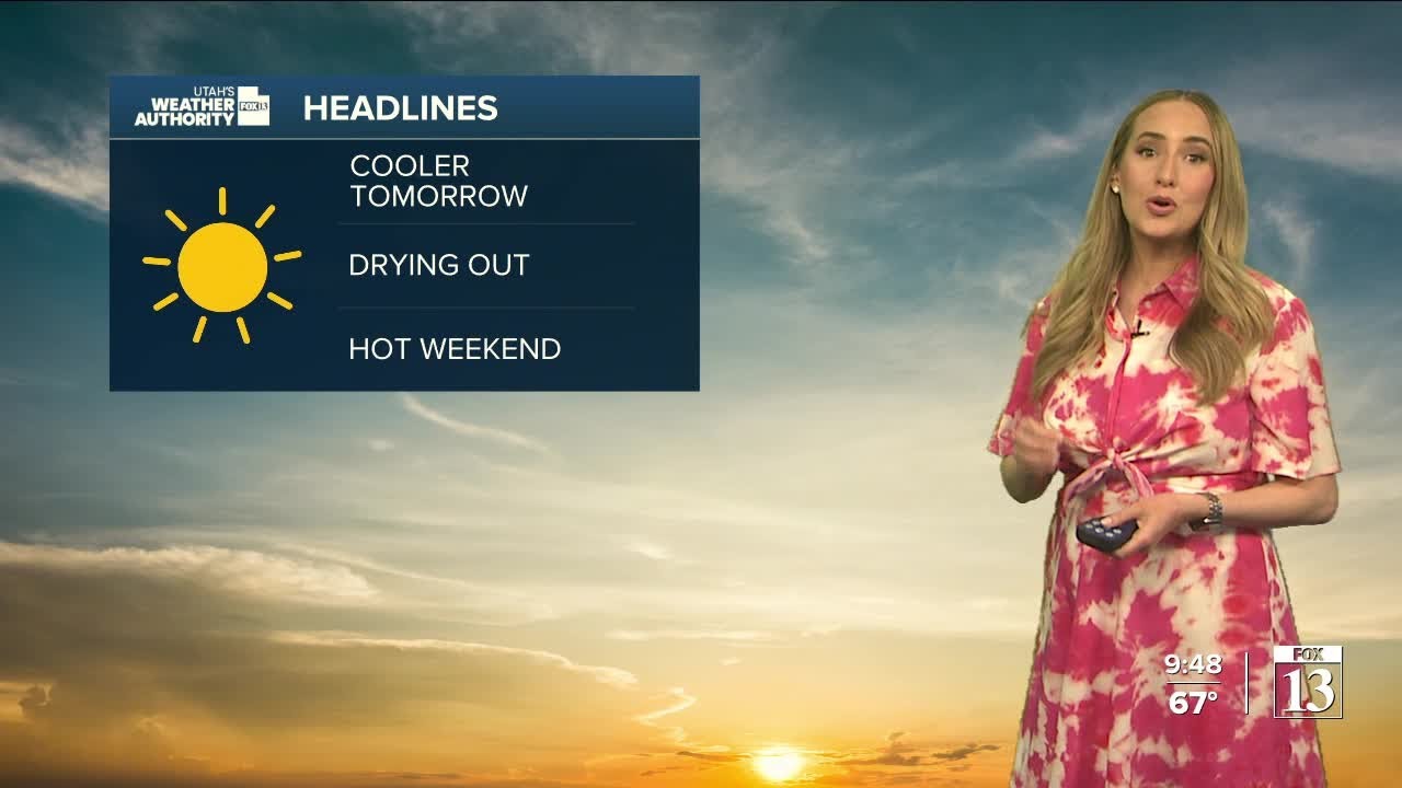 Cooler temperatures tomorrow, hot weekend ahead! - Wednesday, May 29 ...